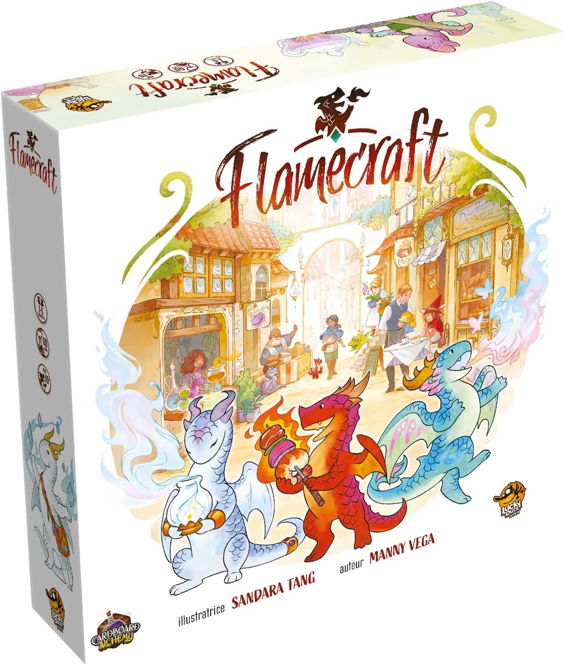 FLAMECRAFT - Deluxe Edition - French Version : Amazon.co.uk: Toys & Games