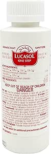 Amazon.com: Lucasol One Step Disinfectant, All Purpose Cleaner ...