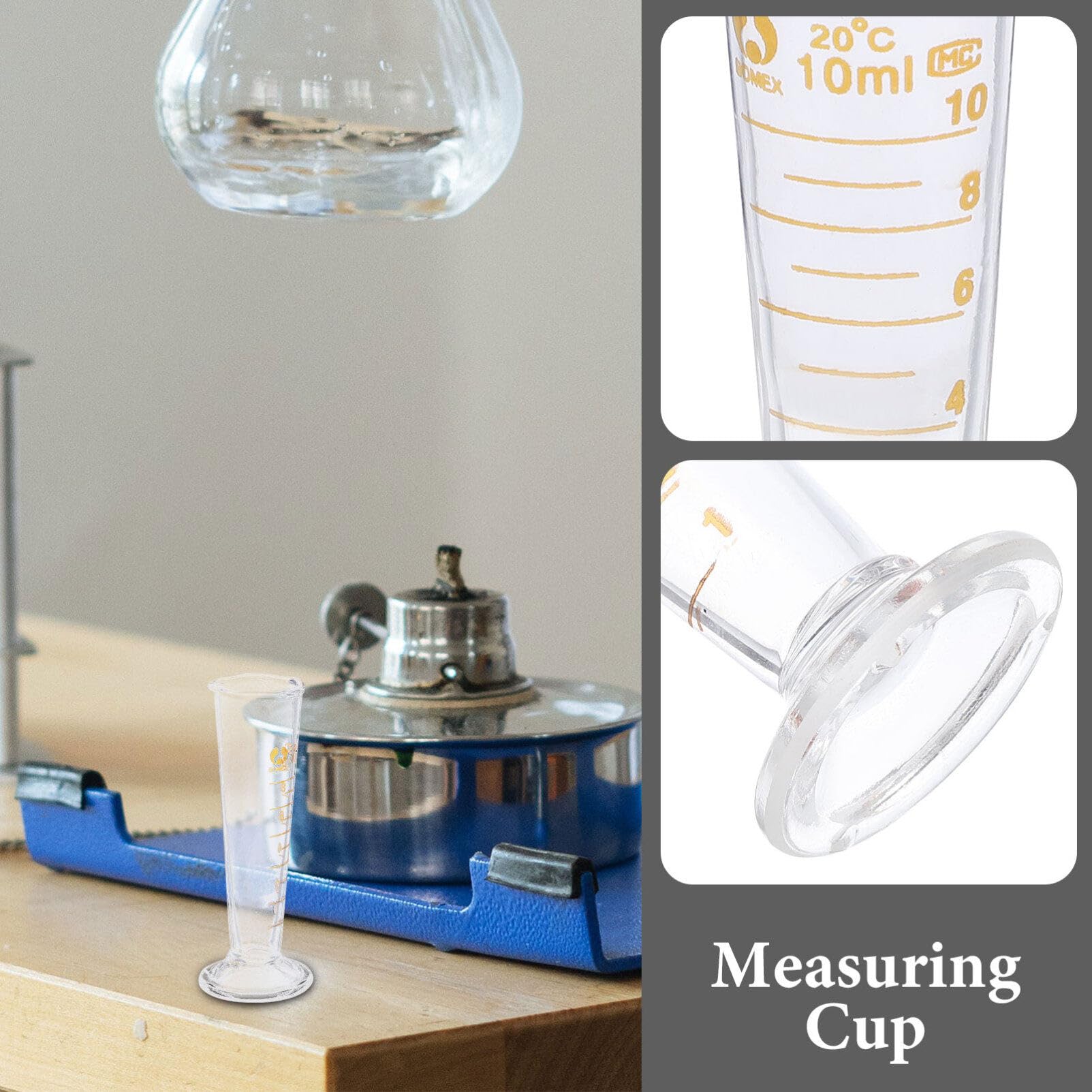 Snapklik.com : TEHAUX Professional Lab Graduated Measuring Cup