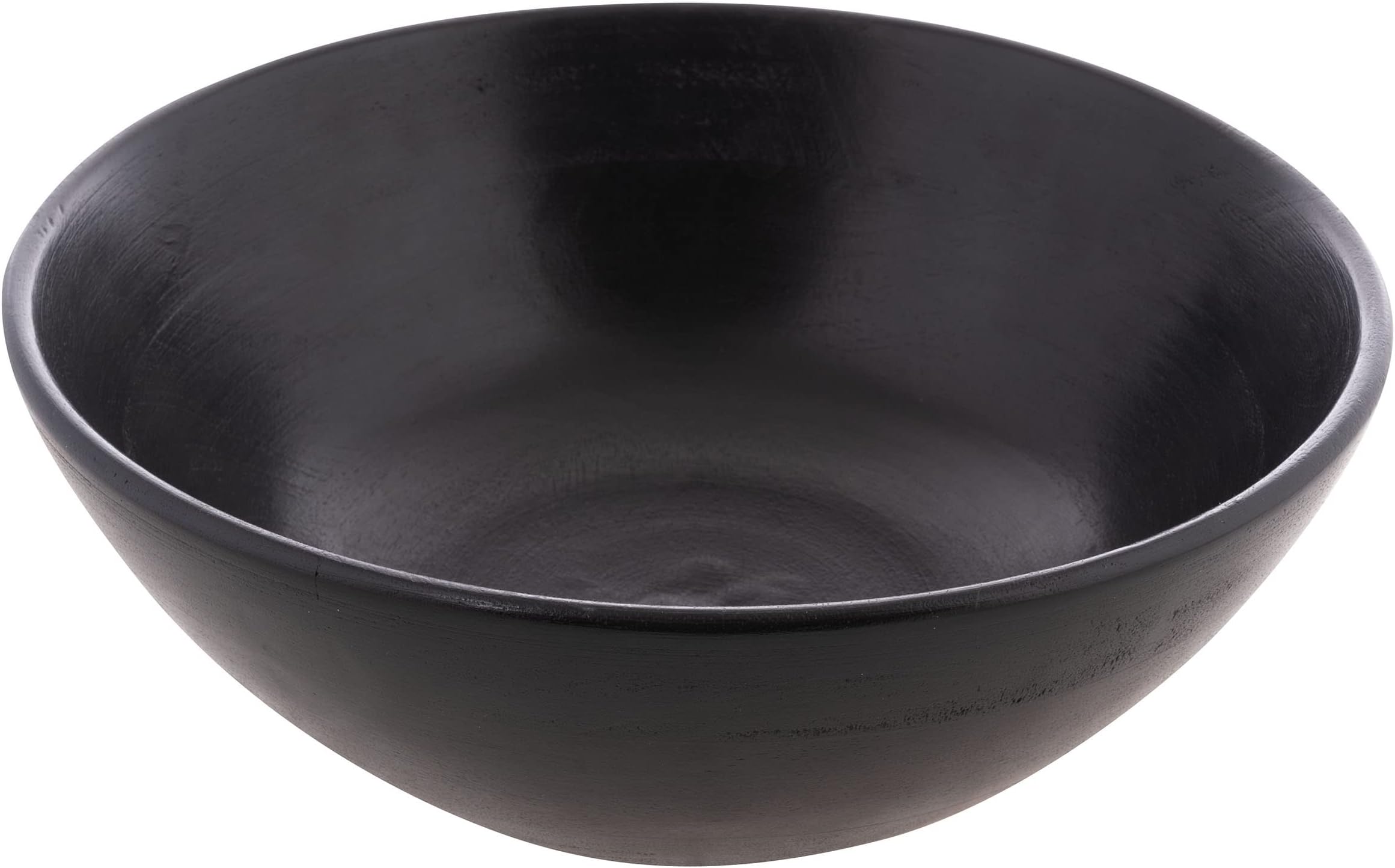 Amazon.com: Karma Gifts, BLACK WOODEN BOWL, LARGE: Home & Kitchen