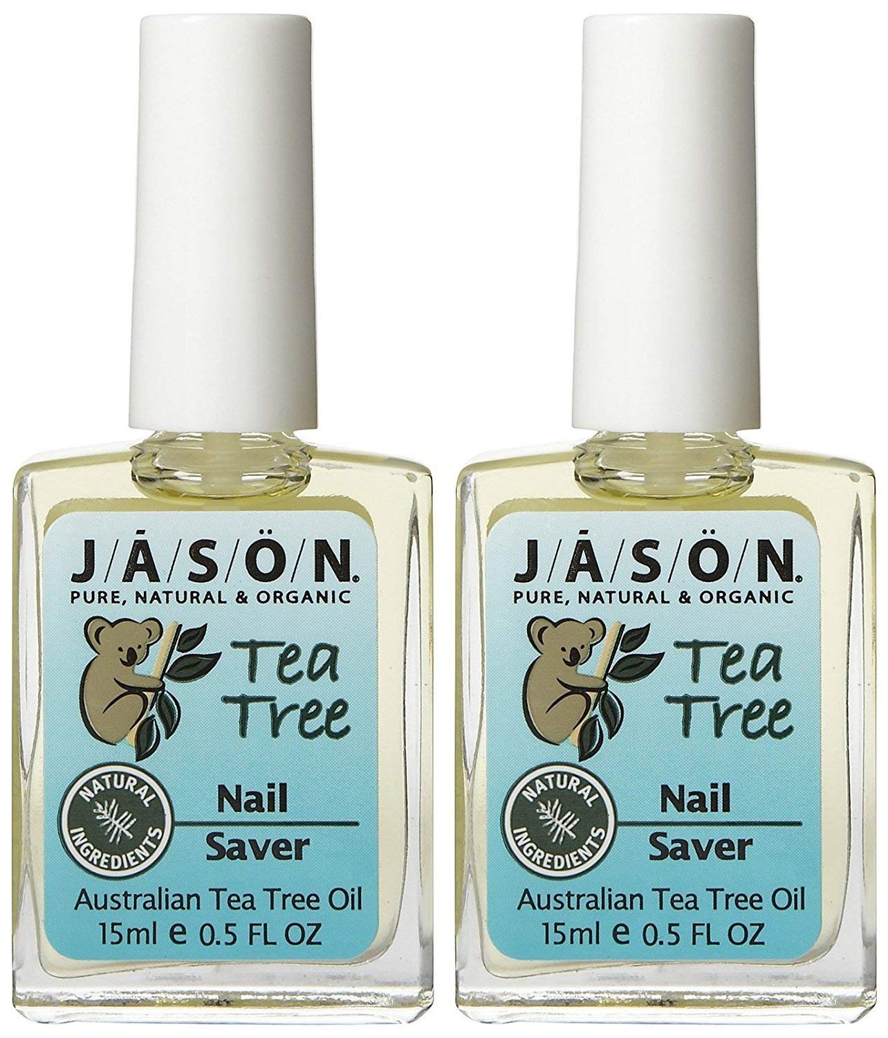 Amazon.com : Jason Tea Tree Oil Nail Saver - 0.5 oz - 2 pk : Beauty ...