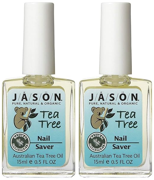 Amazon.com : Jason Tea Tree Oil Nail Saver - 0.5 oz - 2 pk : Beauty ...