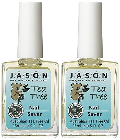 Amazon.com : Jason Tea Tree Oil Nail Saver - 0.5 oz - 2 pk : Beauty ...