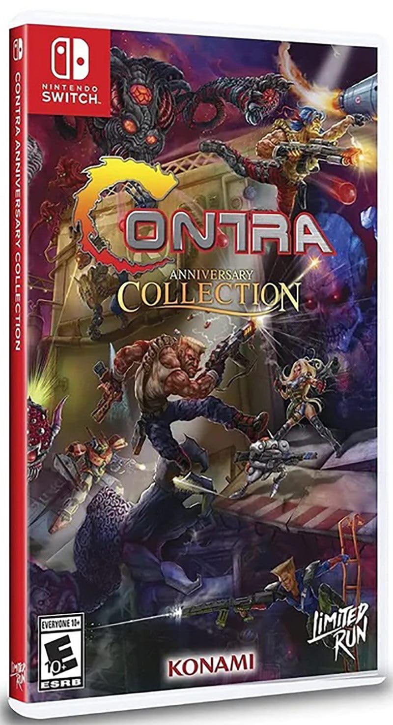 Amazon.com: Contra Anniversary Collection (Switch Limited Run #140 ...