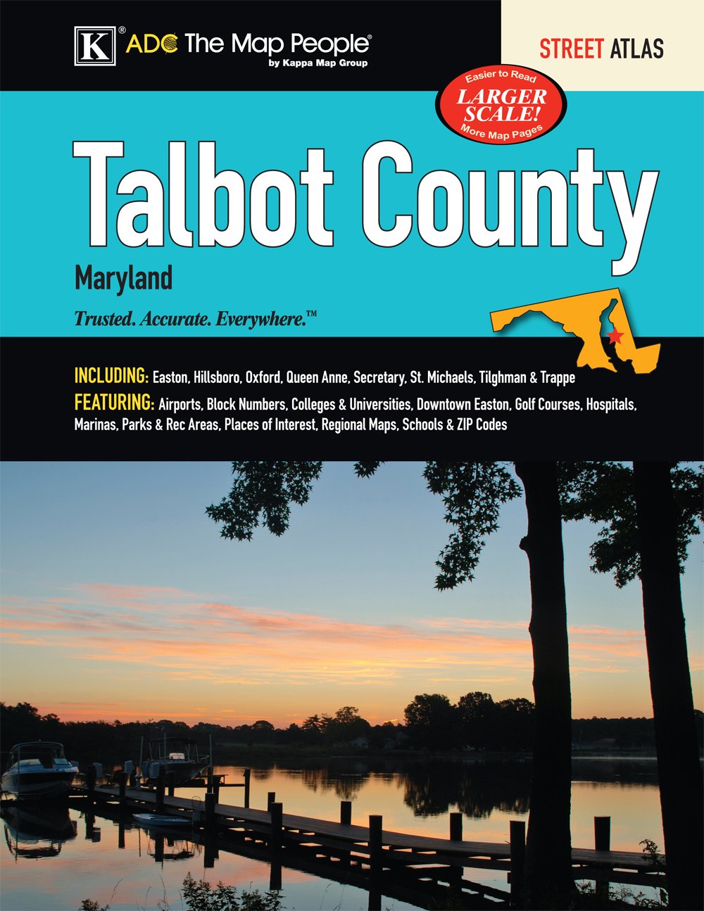 Talbot County Atlas: Adc: 9780762577804: Amazon.com: Books