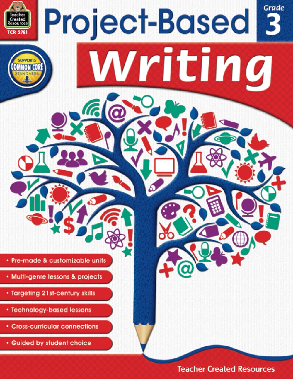 Amazon.com: Teacher Created Resources Project-Based Writing Book, Grade ...