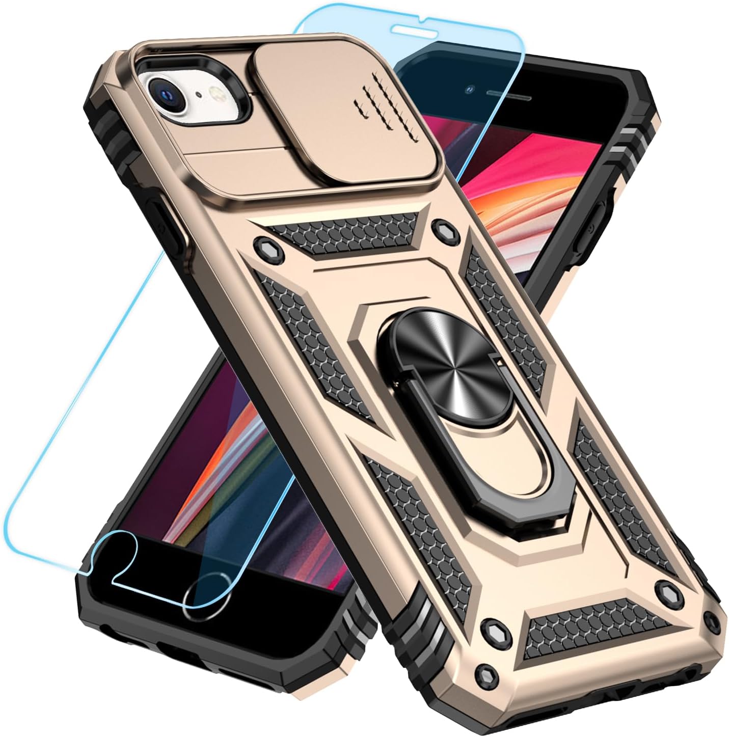 Amazon.com: SunStory Case for iPhone SE 2022/2020/3rd/2rd / 6/7/8 Case ...