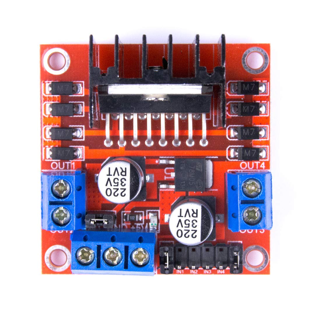 L298p Motor Driver Module - H-Bridge DC Stepper Motor Controller For ...