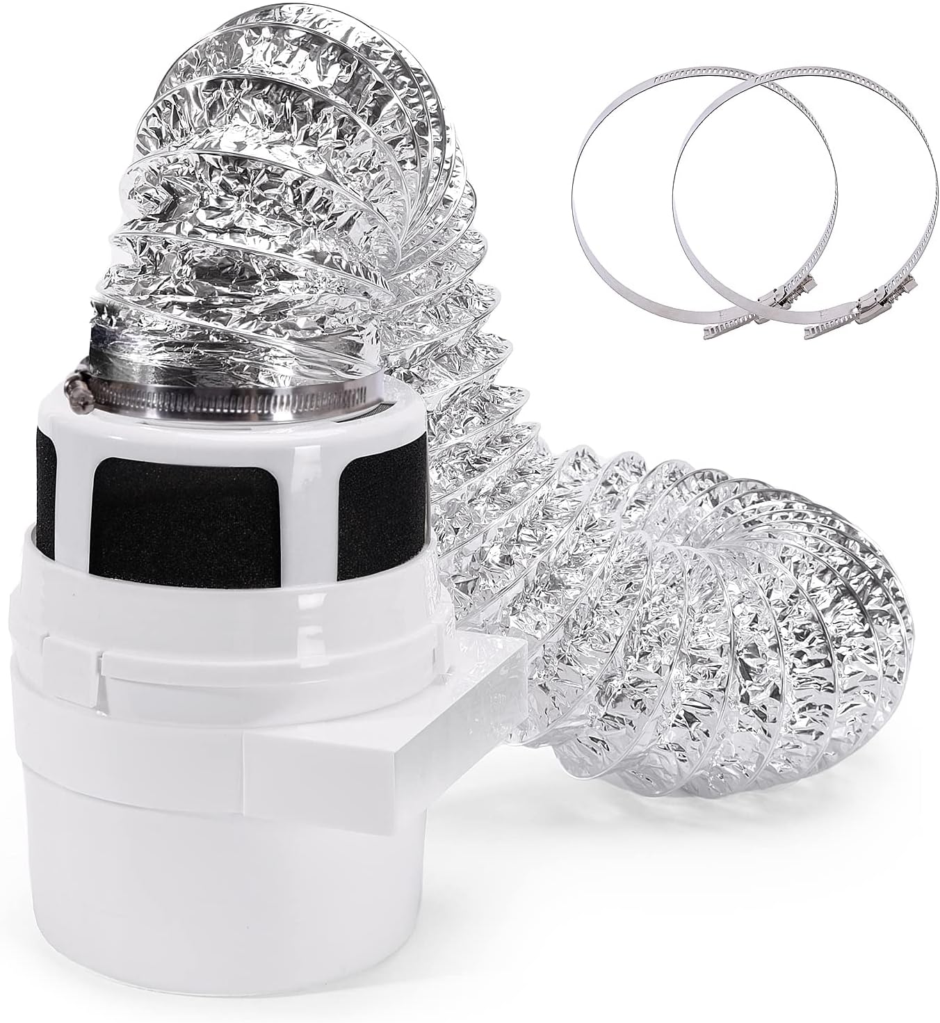 Amazon.com: 【UPGRADED】NOORNY 3 in1 Indoor Dryer Vent Kit Lint Catcher ...