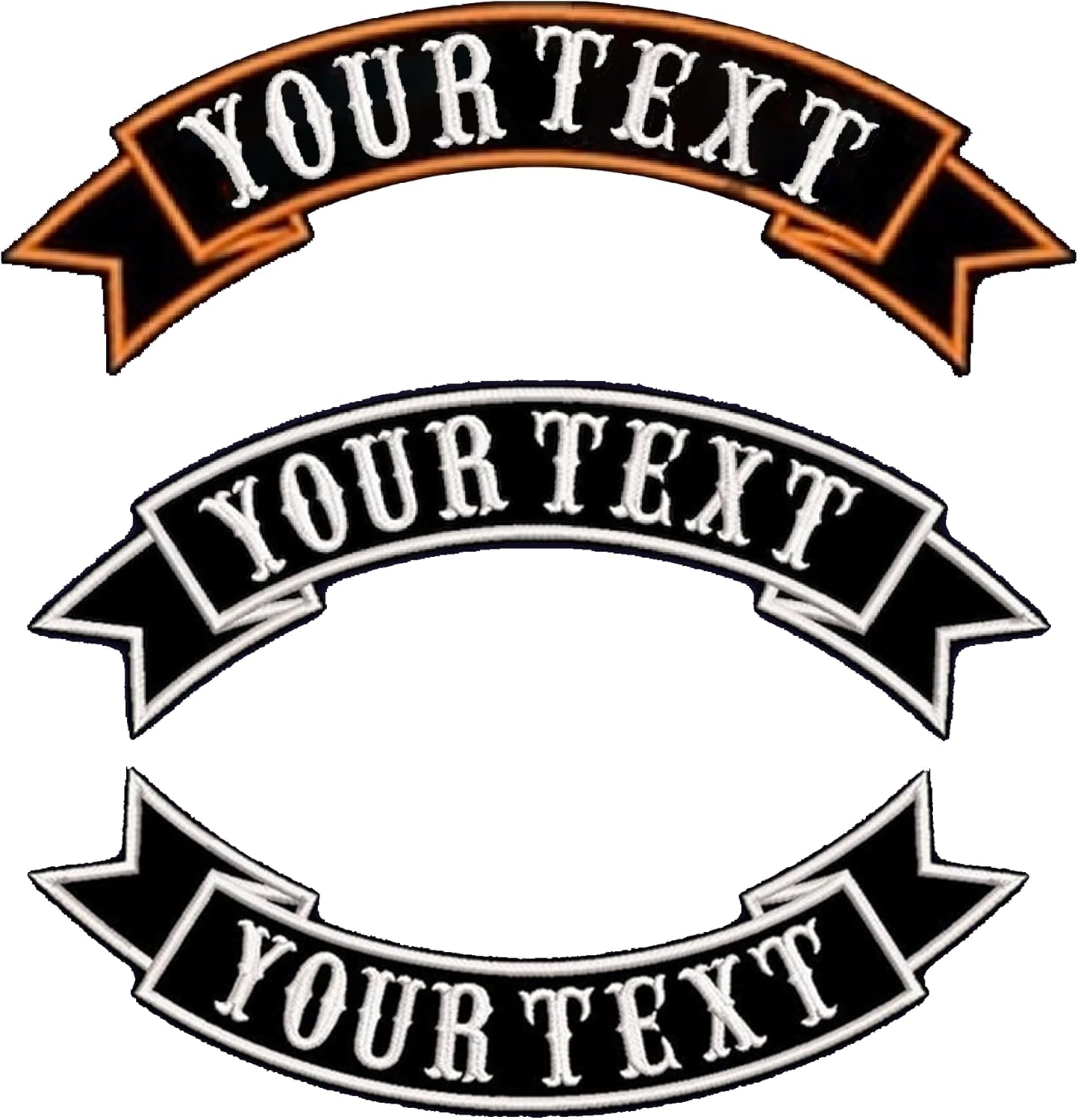 Amazon.com: Personalized Embroidery Rocker Patch Rider Motorcycle ...