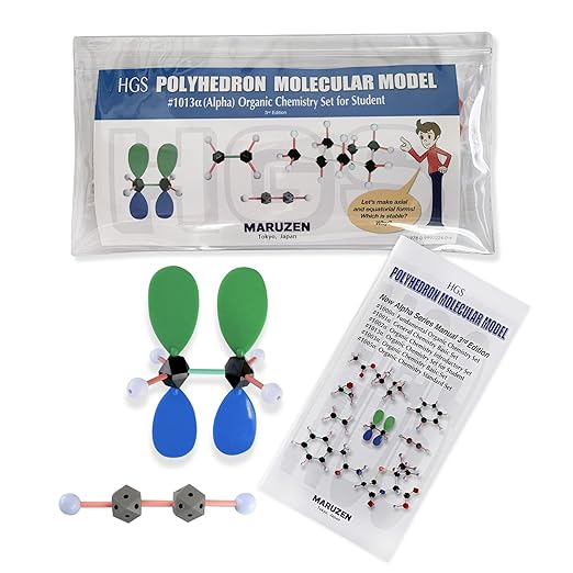 Amazon.com: HGS Polyhedron Molecular Model 1013Alpha Organic Chemistry ...
