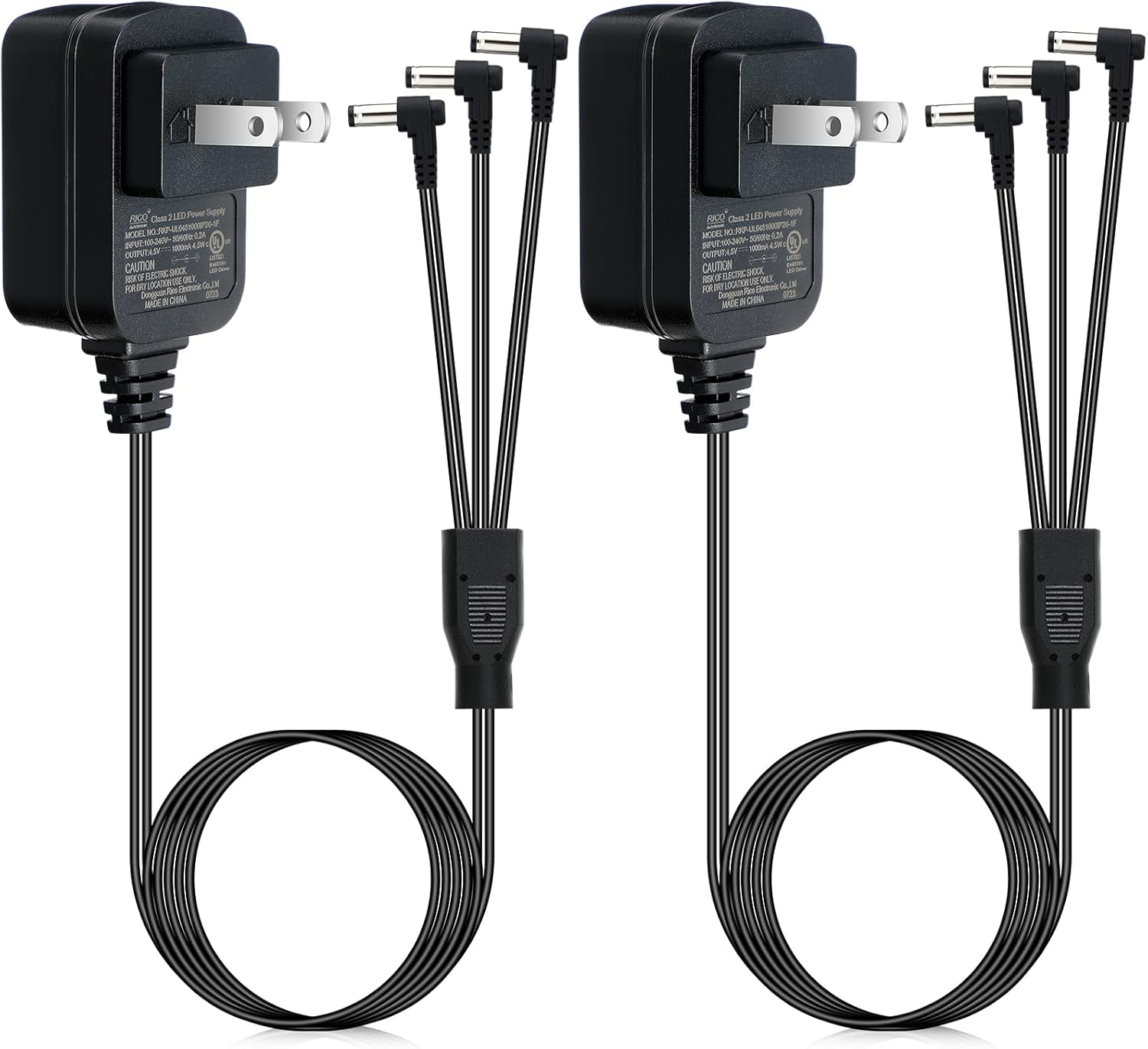 Umigy 2 Pcs 4.5V Power Adapter Compatible with Lemax Lighted Accessory ...