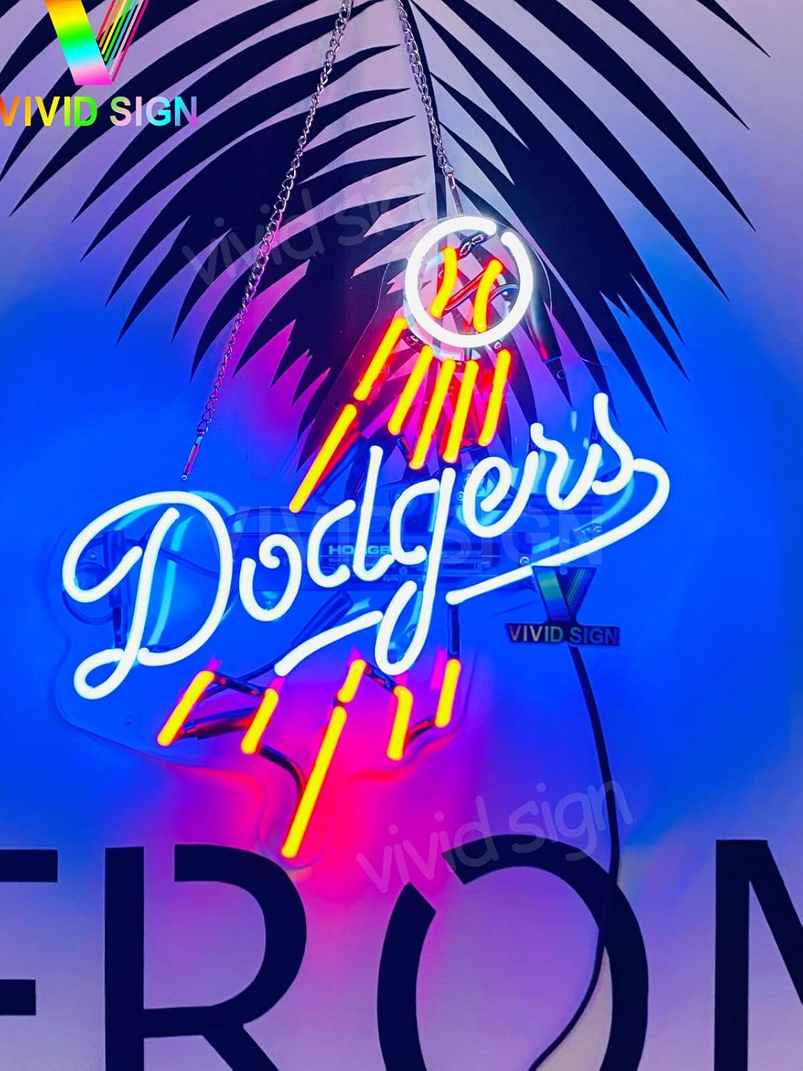 Queen Sense 17" for Los Angeles's Sports Team Dodger Neon Sign Acrylic ...