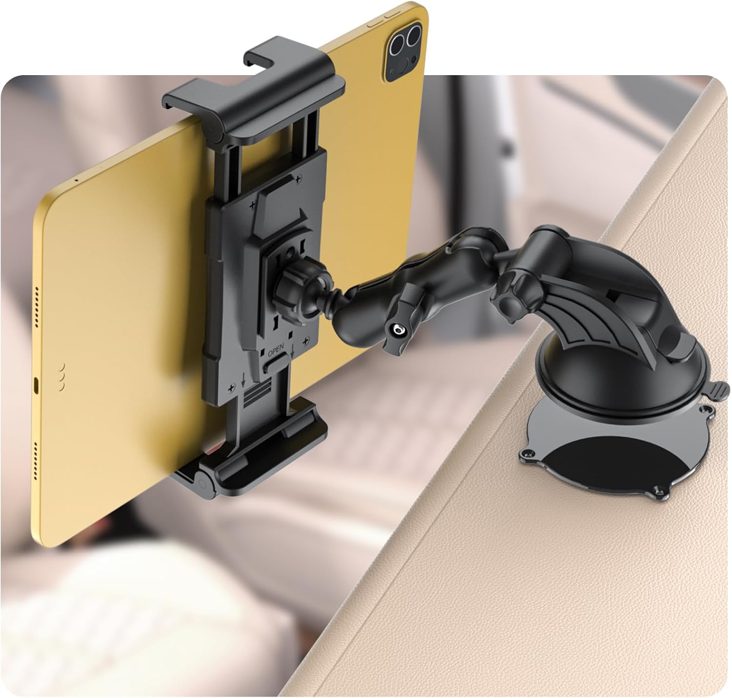 OHLPRO Tablet Holder Car Windscreen & Dashboard Universal 360° Rotation ...