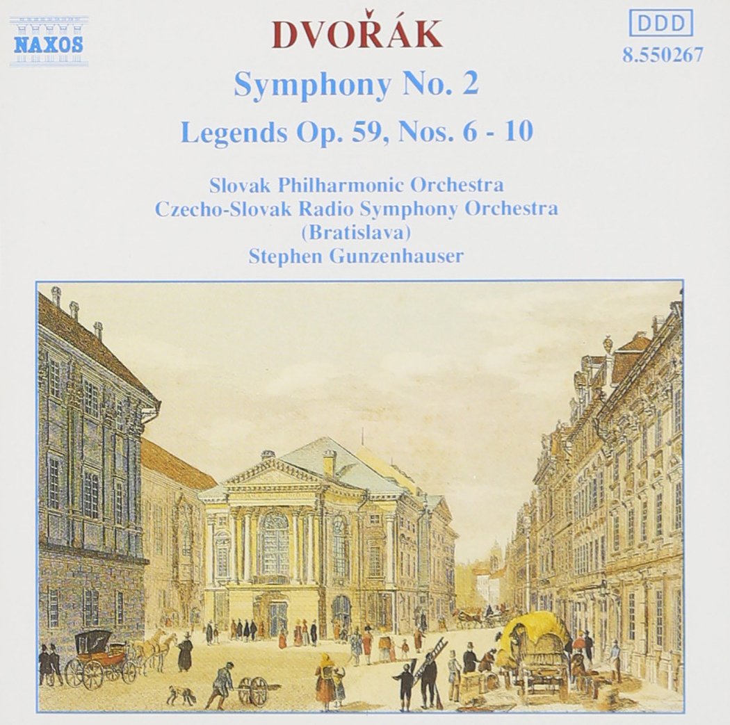 Amazon.com: Dvorak: Symphony No. 2 / Legends Op. 59, Nos. 6 - 10: CDs ...