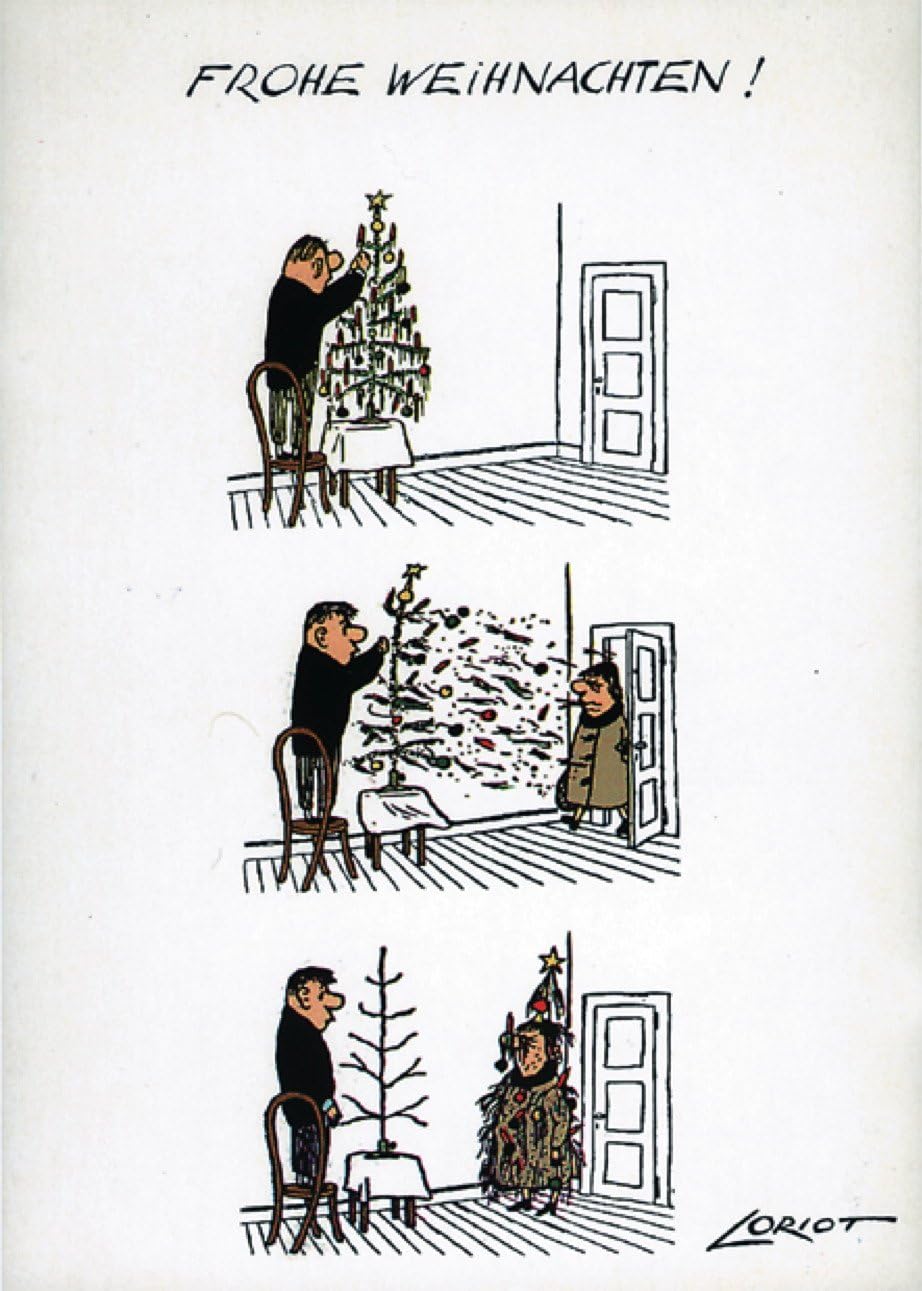 Postkarten Weihnachten A6 • 0625 ''FW/Baumfrau'' von Inkognito ...