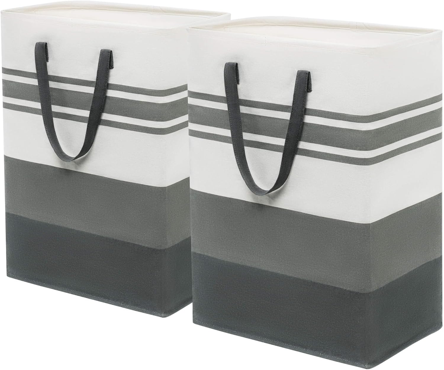 Large Laundry Hamper, 2-Pack 75L Tall Laundry Basket, Clothes Hamper ...