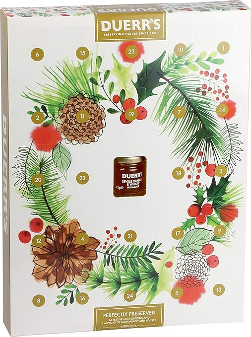 Official Duerr's Jam & Marmalade Individual Portions Festive Merry ...