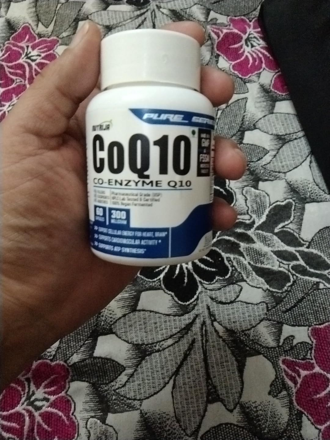 NutriJa CoEnzyme Q10 (CoQ10) (300 Mg) 60 Capsule : Amazon.in: Health ...