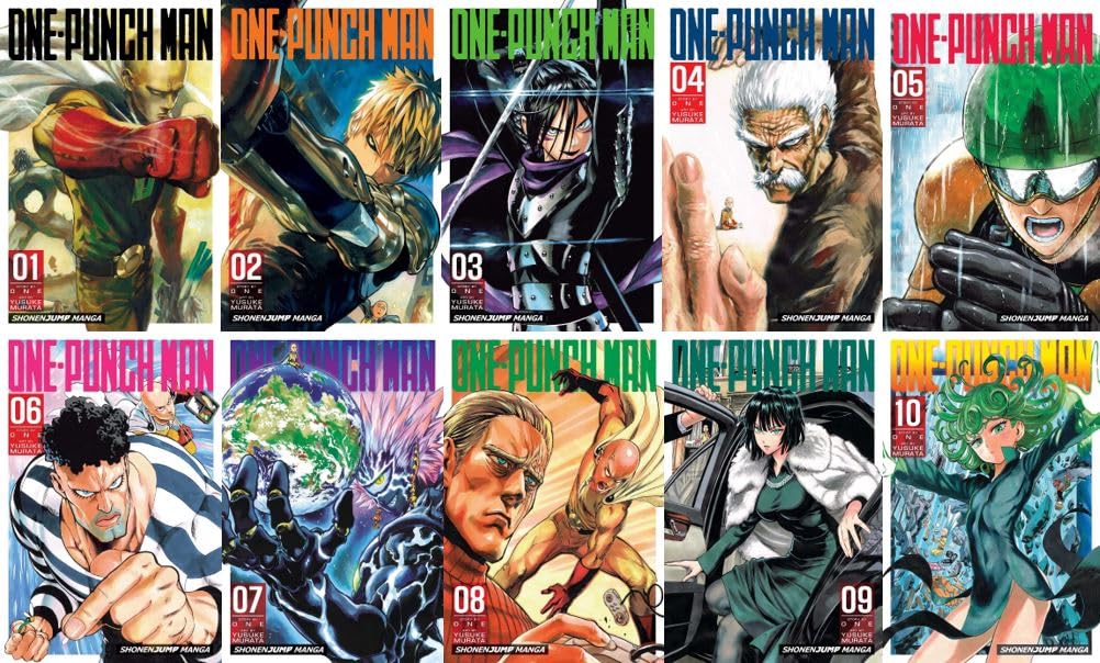One-Punch Man Collection 10 Books Set (Volume 1-10) : ONE: Amazon.in: Books