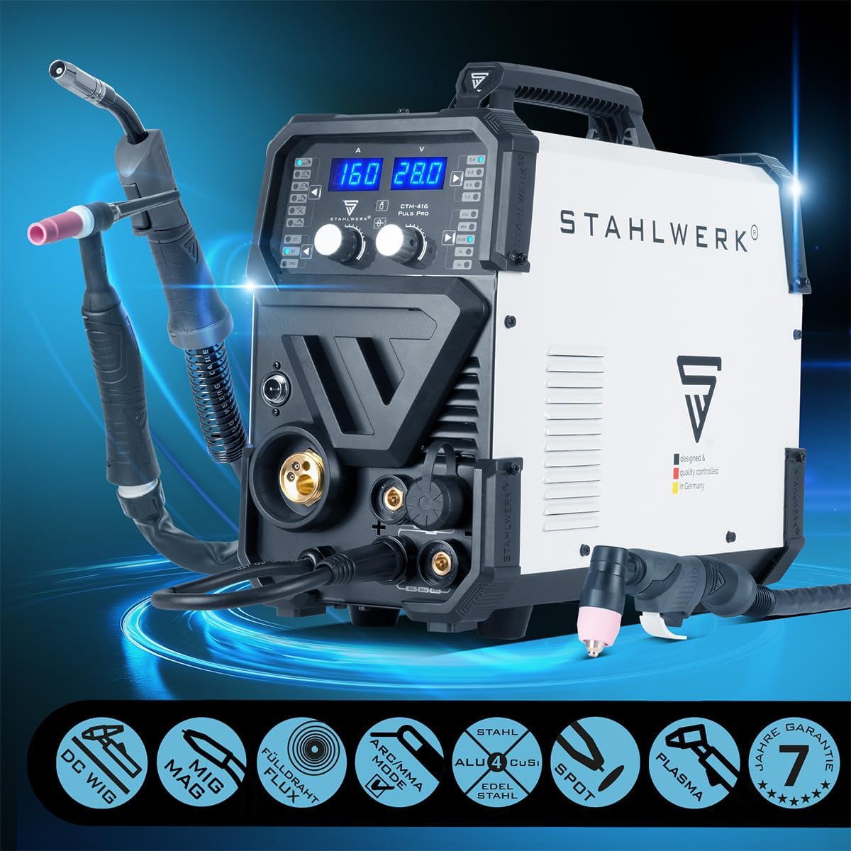 STAHLWERK 6 in 1 Combi CTM-416 Puls Pro - CUT TIG Philippines | Ubuy
