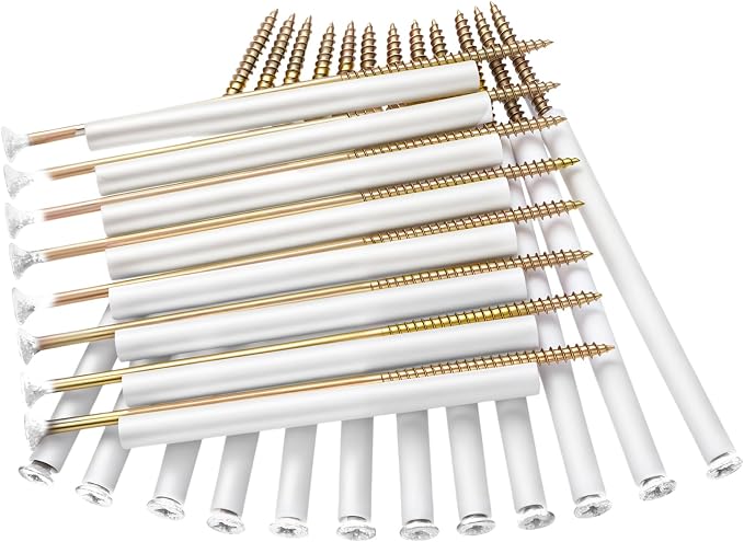 Vicenpal 20 Pcs 7'' Head Gutter Screws with 5" Plastic Ferrule Durable ...
