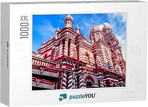 Amazon.com: View on Jami-Ul-Alfar Mosque or Red Masjid Mosque is a Hi ...