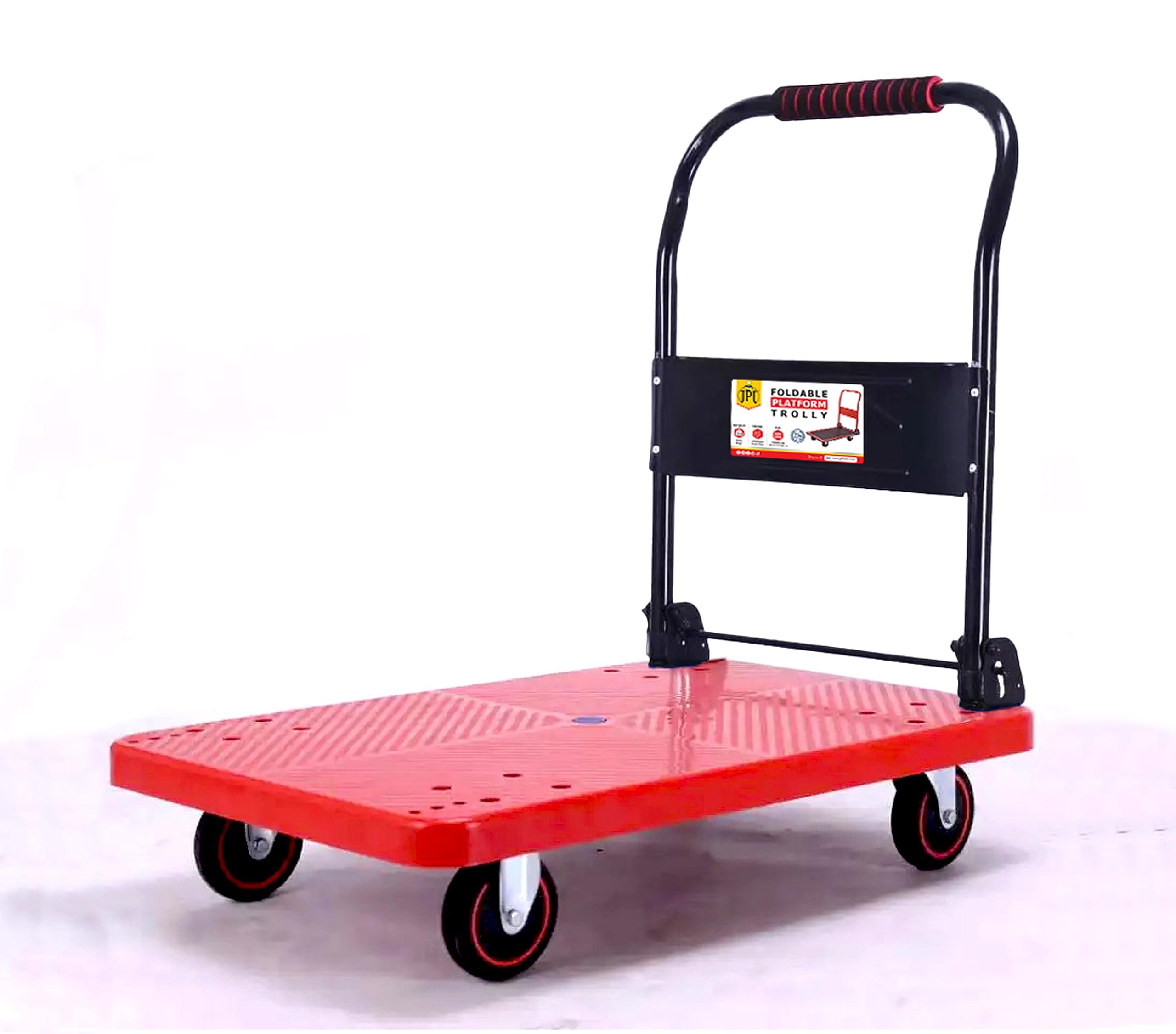 Buy JPTJPT Big Hand Truck Folding Trolley Truck with 400kg Weight ...