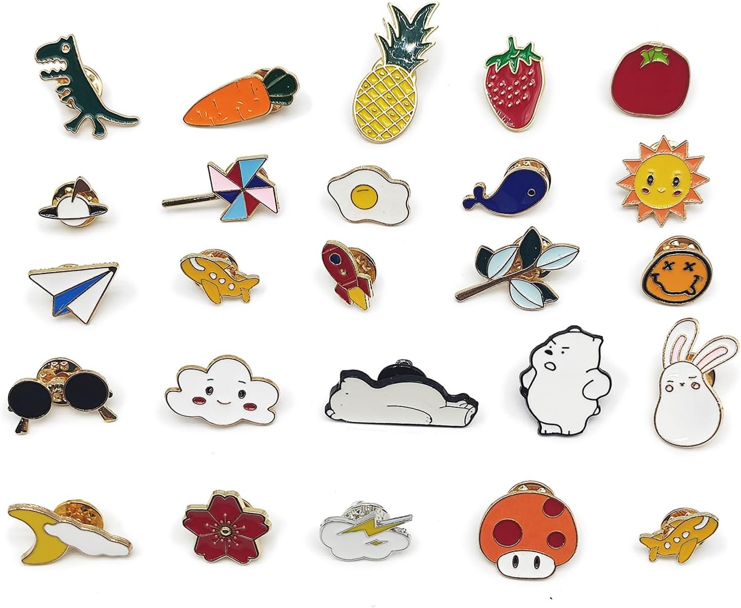 Metal Enamel Pin Badge Artist Paint Palette (Painter) (27mm) : Amazon ...