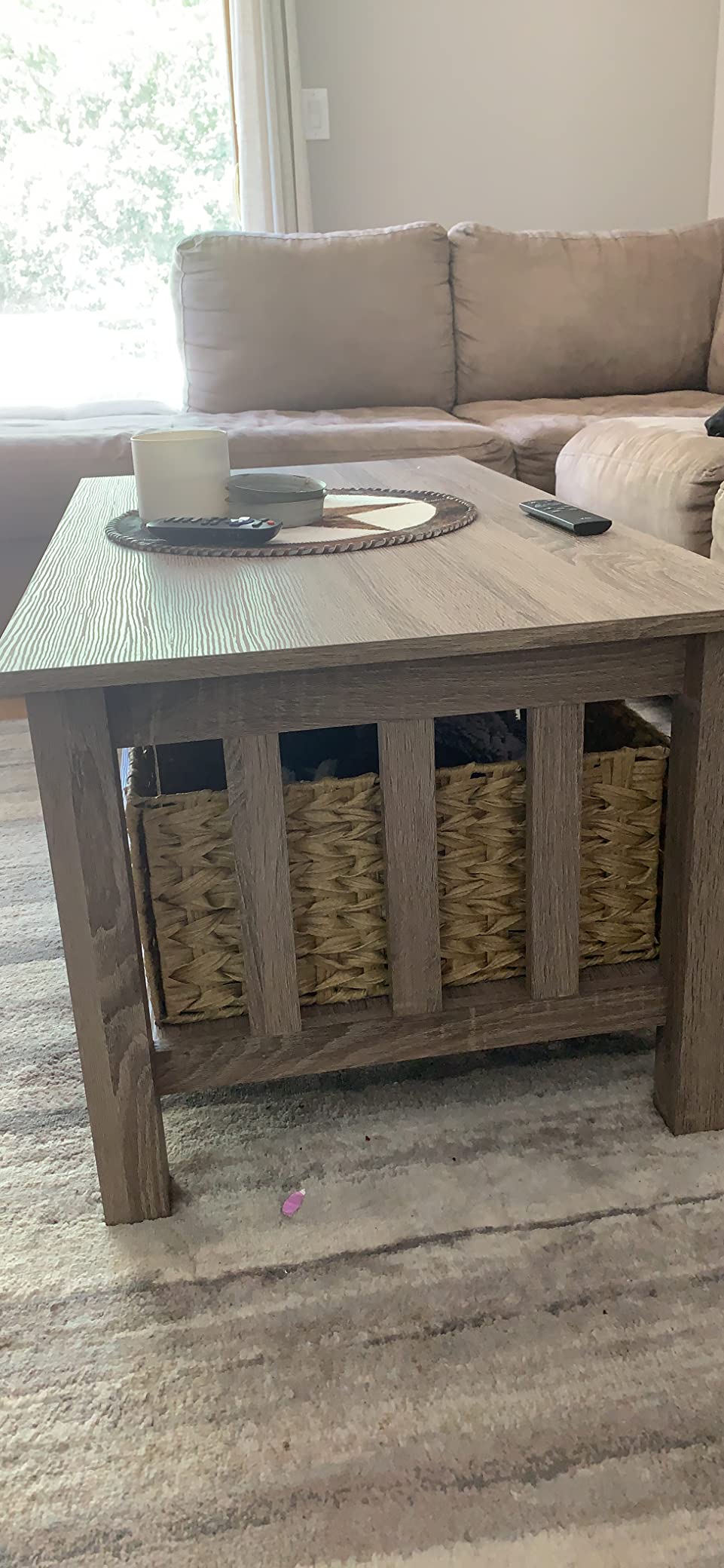 $28/mo - Finance Walker Edison Alayna Mission Style Two Tier Coffee ...