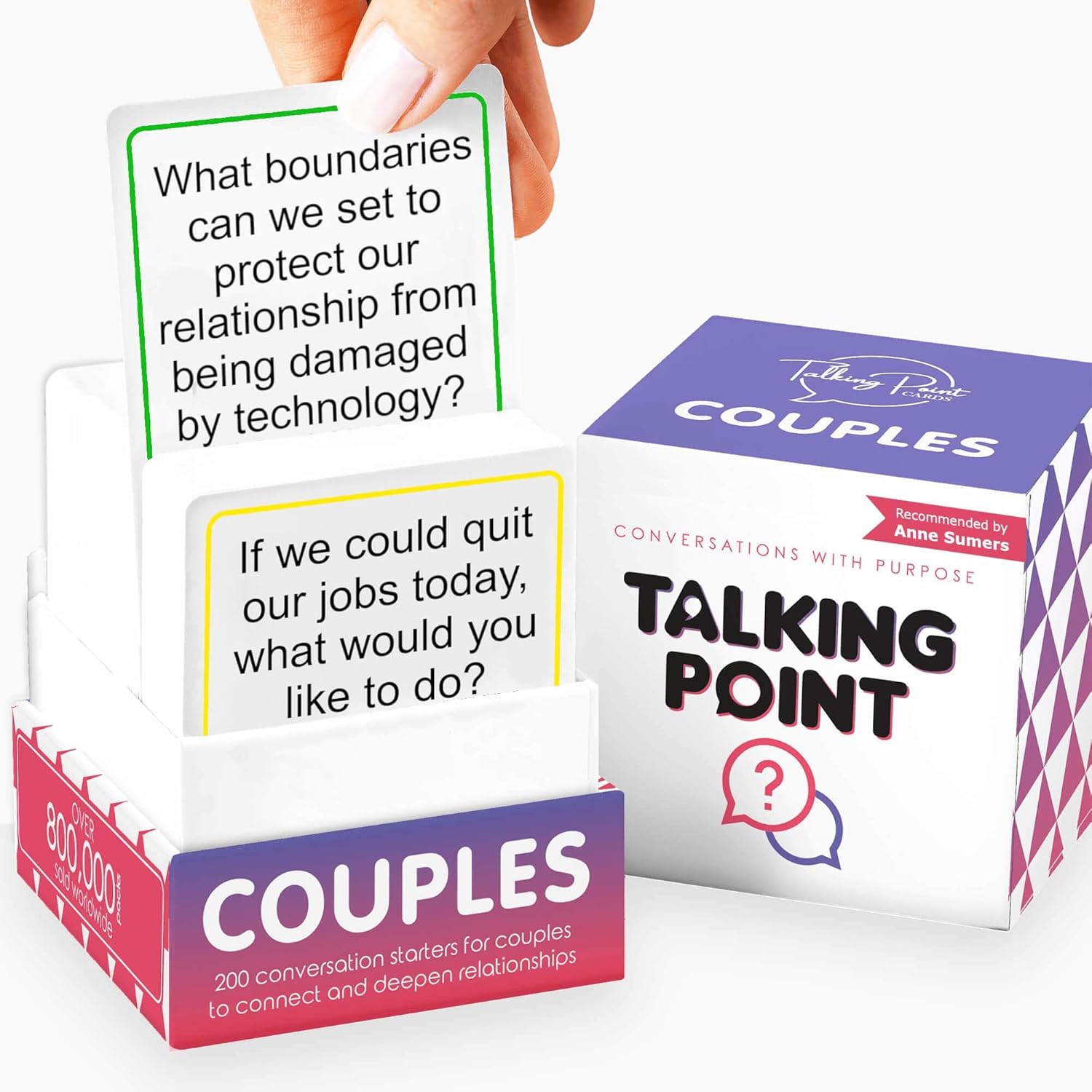 Amazon.com: TALKING POINT CARDS Deepen Your Connection with 200 Fun ...