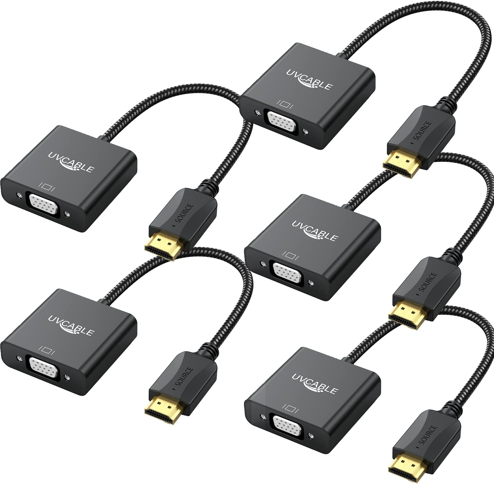 Amazon.com: Component to HDMI Adapter, RCA to HDMI/Composite AV to HDMI ...