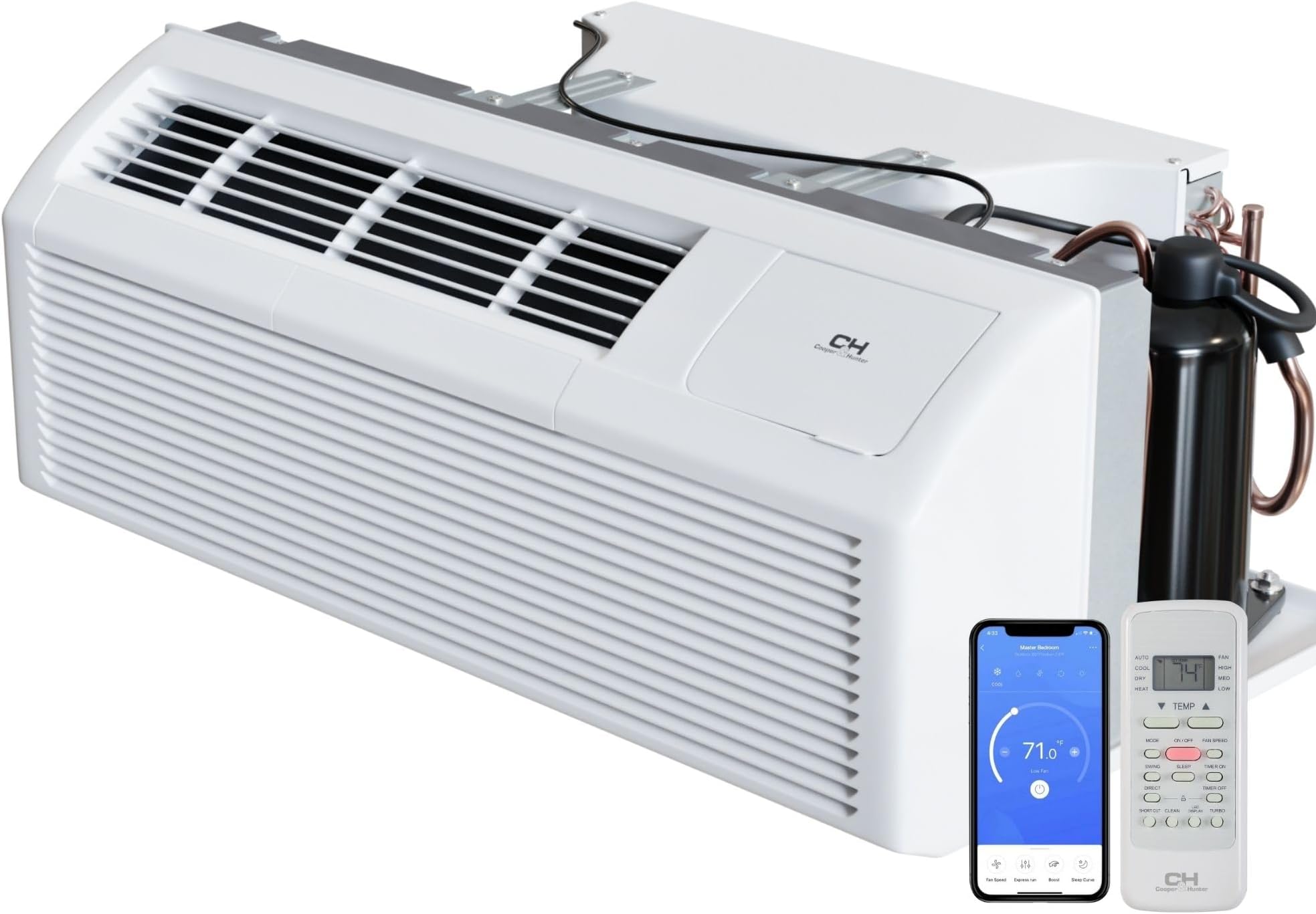 Amazon.com: AMANA PTAC 15,000 BTU Air Conditioner PTC153K35AXXX with 3. ...