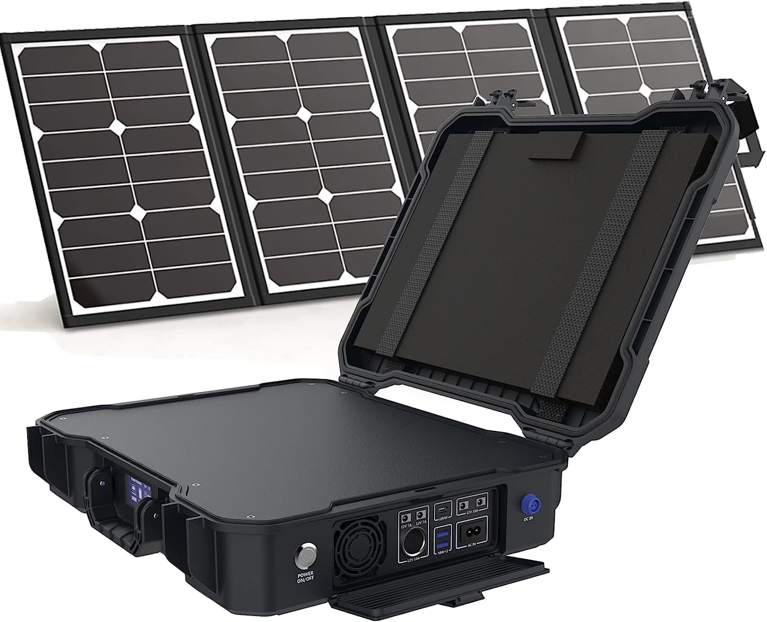 Amazon.com : Monteksolar X1000 Solar Generator 1010Wh with 80W Panel ...