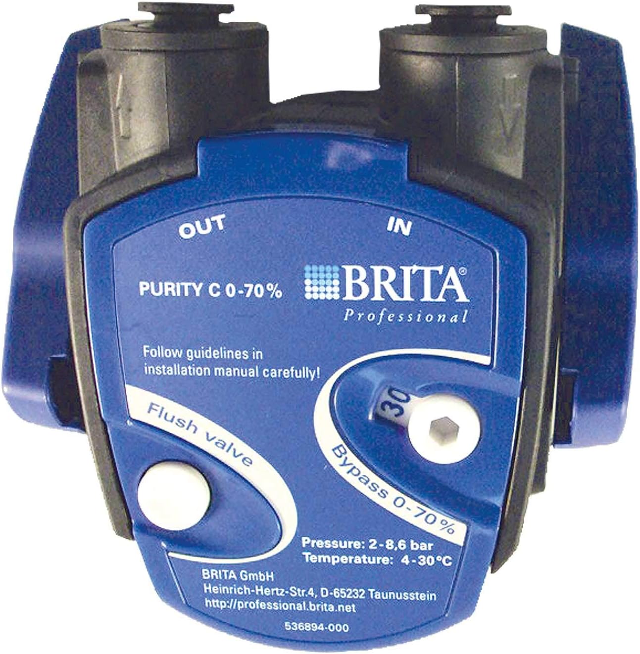 Brita Purity C Filter Head 0 to 70%, John Guest Connectors 8 mm : Amazon.co.uk: Home & Kitchen