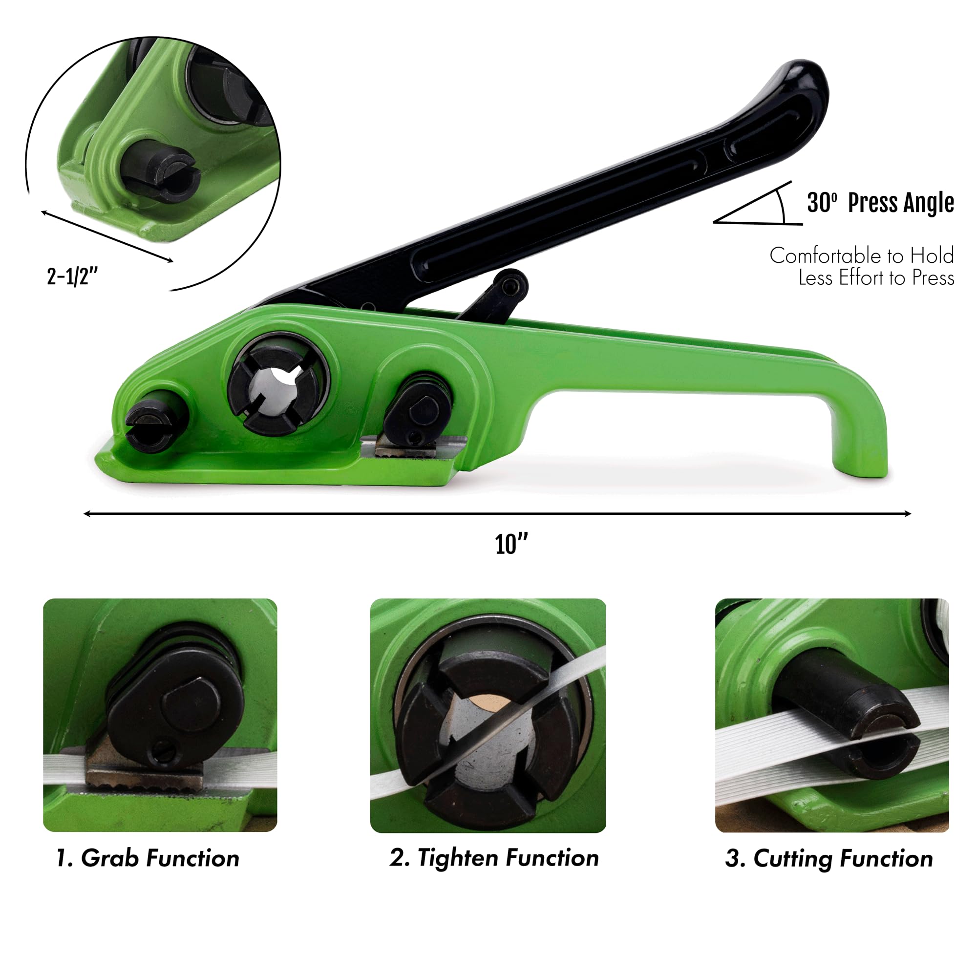DJSUNPACKING Banding Strapping Kit Pallet Packaging Strapping Tool Set ...