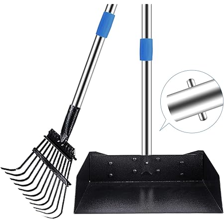 Amazon.com : EXPAWLORER Upgraded Large Dog Pooper Scooper - Pet Metal ...