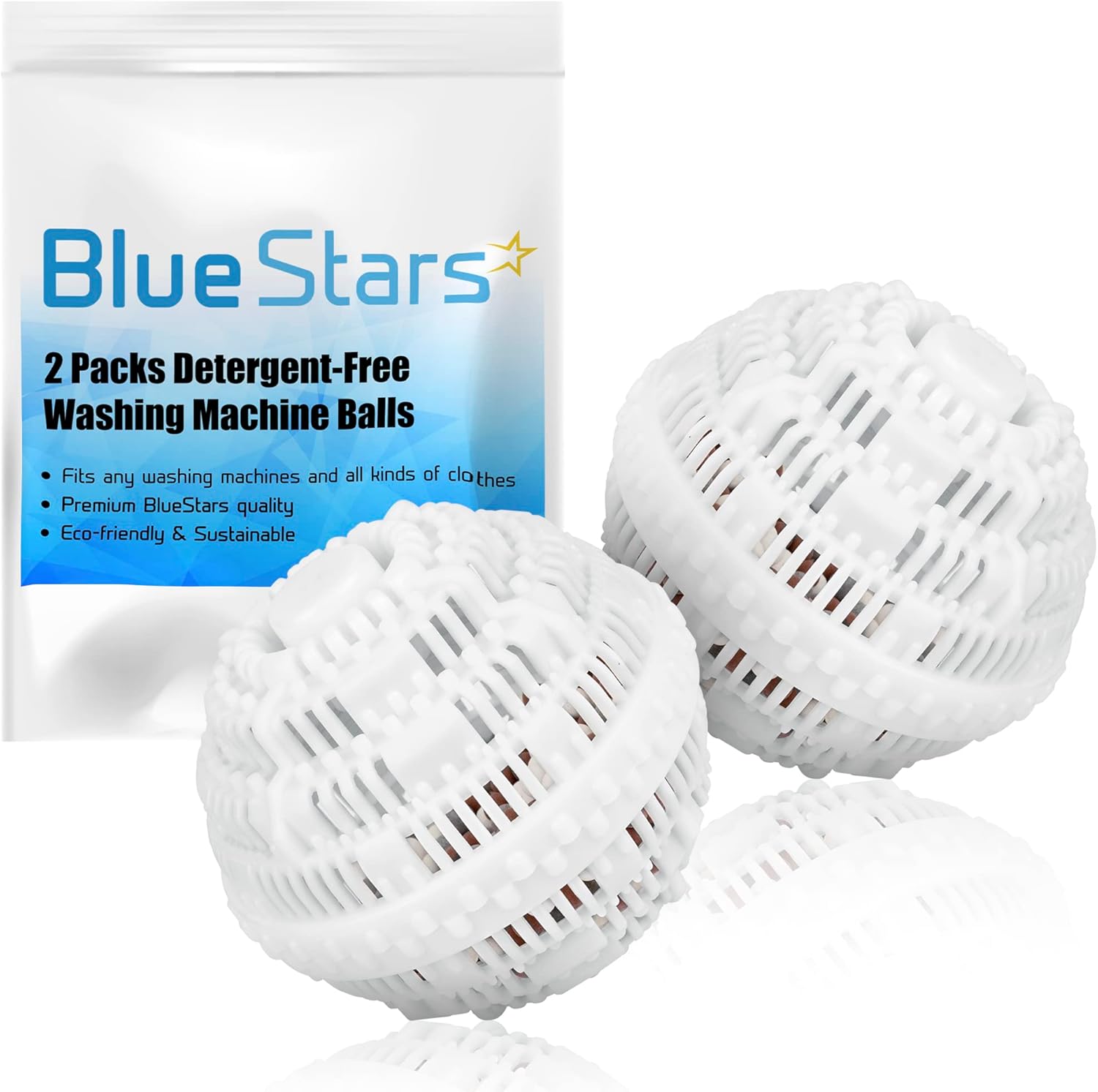 Amazon.com: Ultra Durable Detergent-Free Washing Machine Balls with ...