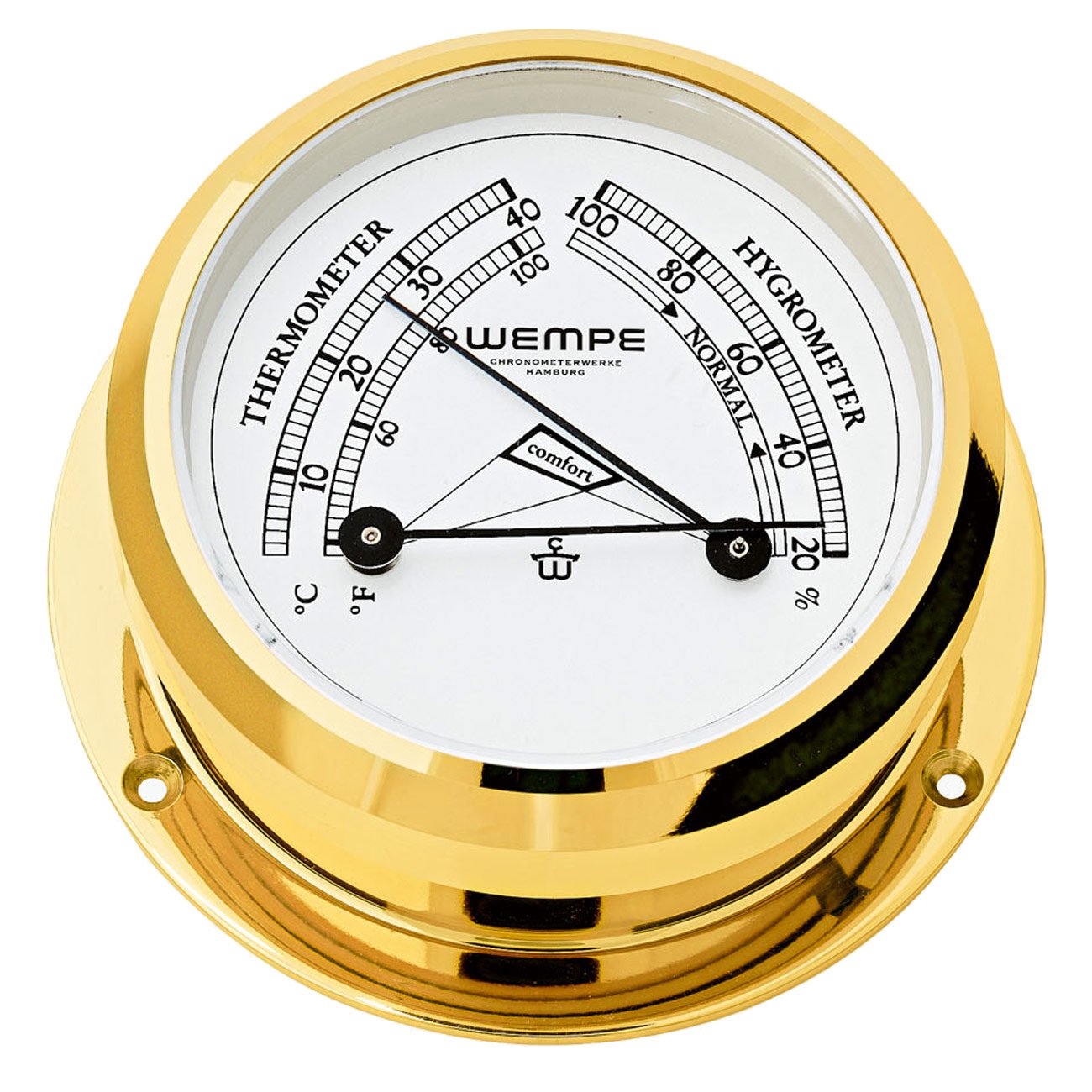 Wempe Messing Comfortmeter Pirat II Ø 95mm : Amazon.de: Gewerbe ...