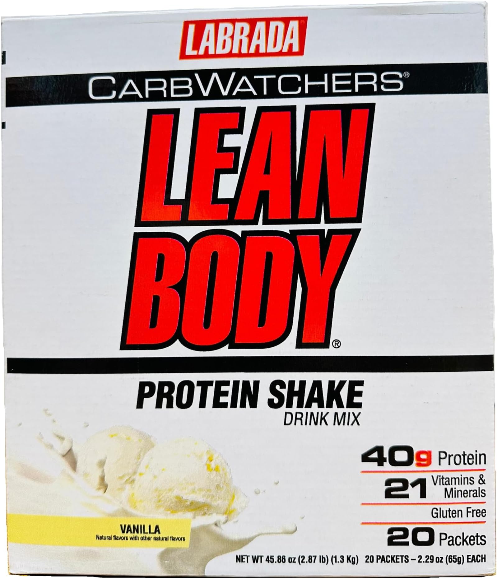 Amazon.com : LABRADA Nutrition – Lean Body High Protein Meal ...