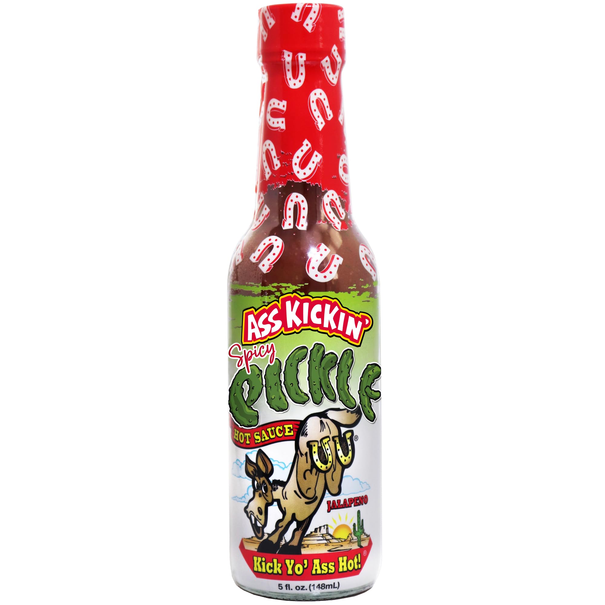 Amazon.com : KICKIN' Ultimate Premium Spicy Hot PICKLE Gift Set for Hot ...