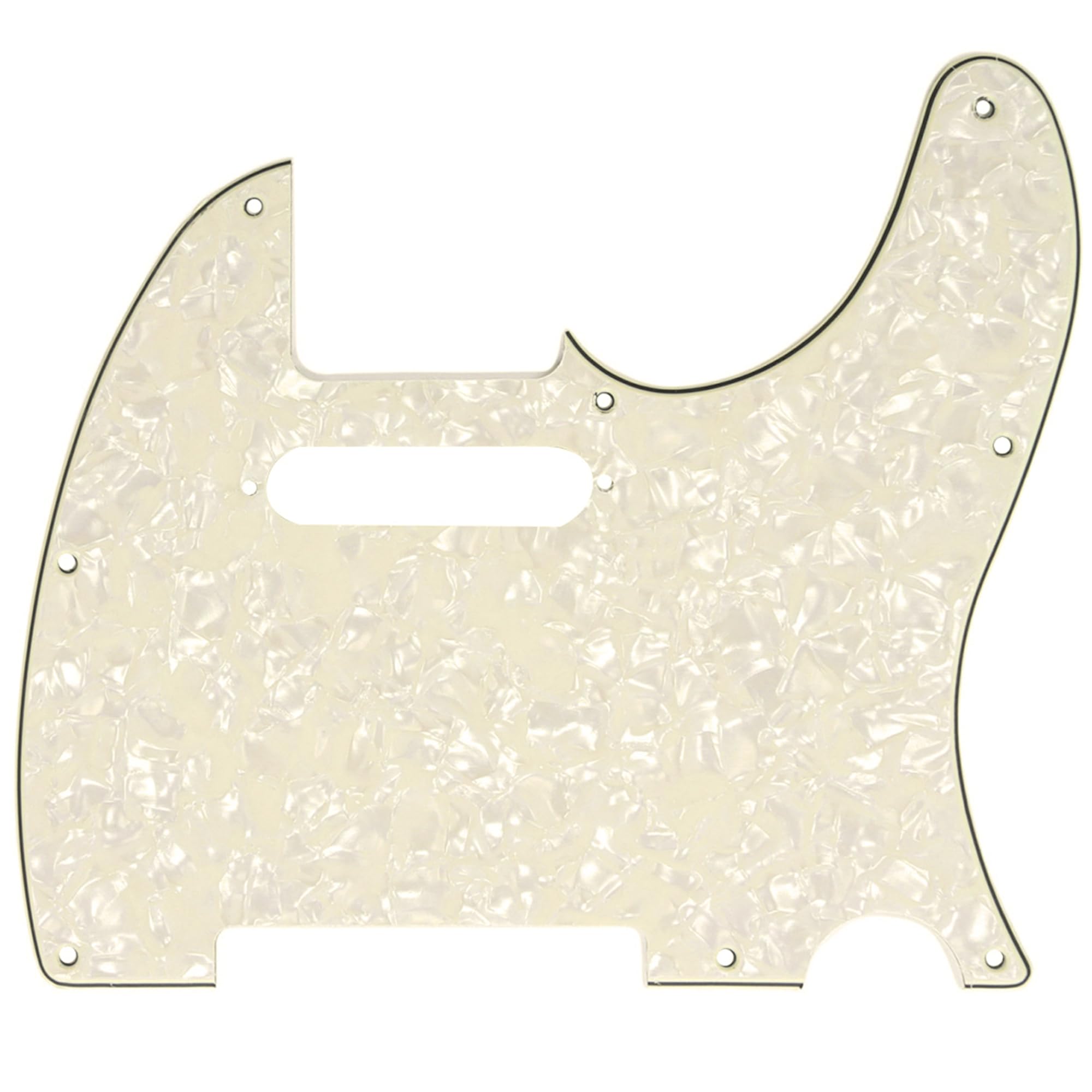 Amazon.com: Musiclily 8 Hole Tele Pickguard Scratch Plate Pick Guards ...