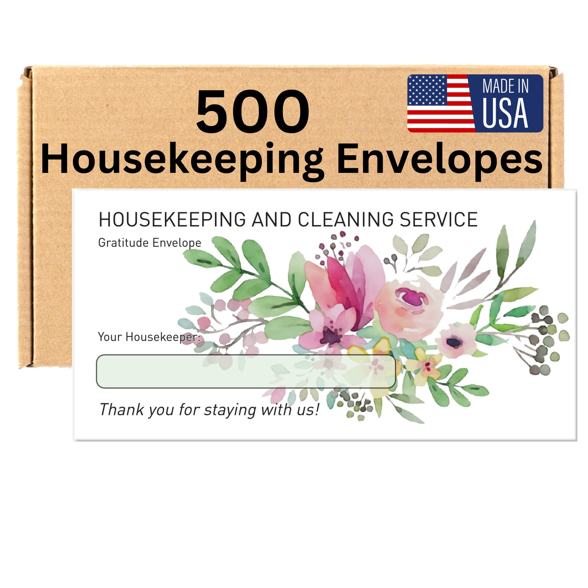 Housekeeping Tip Envelopes Custom Housekeeping Tip Envelopes Ideas