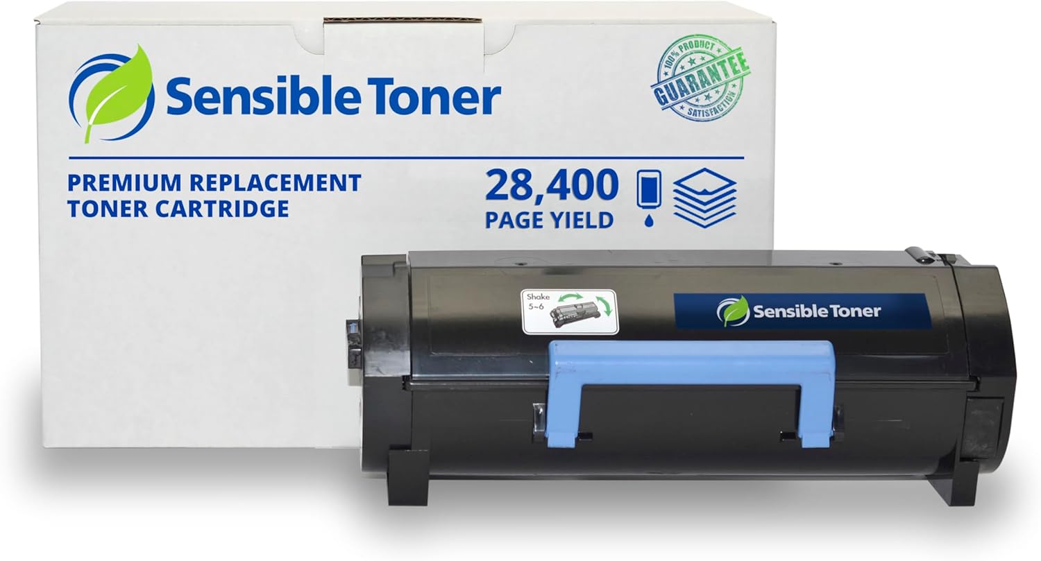 Amazon.com: Sensible Toner Compatible 66S1H00 Lexmark High Yield Toner ...
