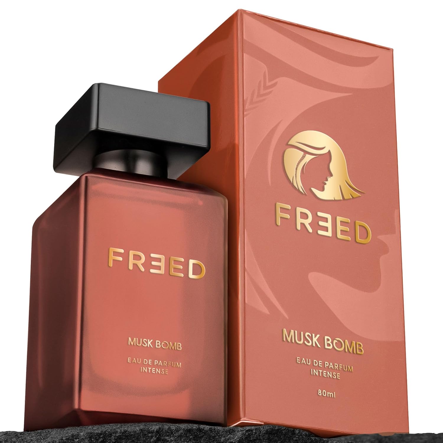 Buy FREED Musk Bomb EDP Perfume for Women, 80ml | Vanila, Amber, Violet ...
