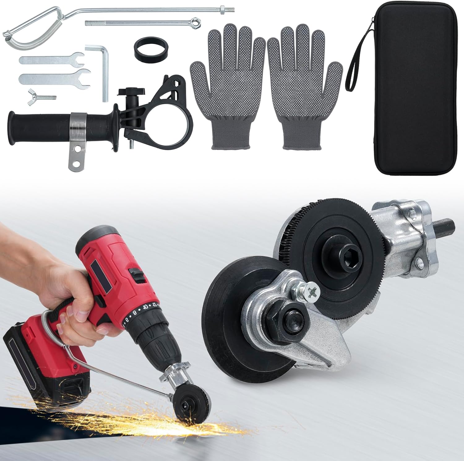 Electric Drill Shears Attachment Cutter Electric Drill Plate Cutter ...