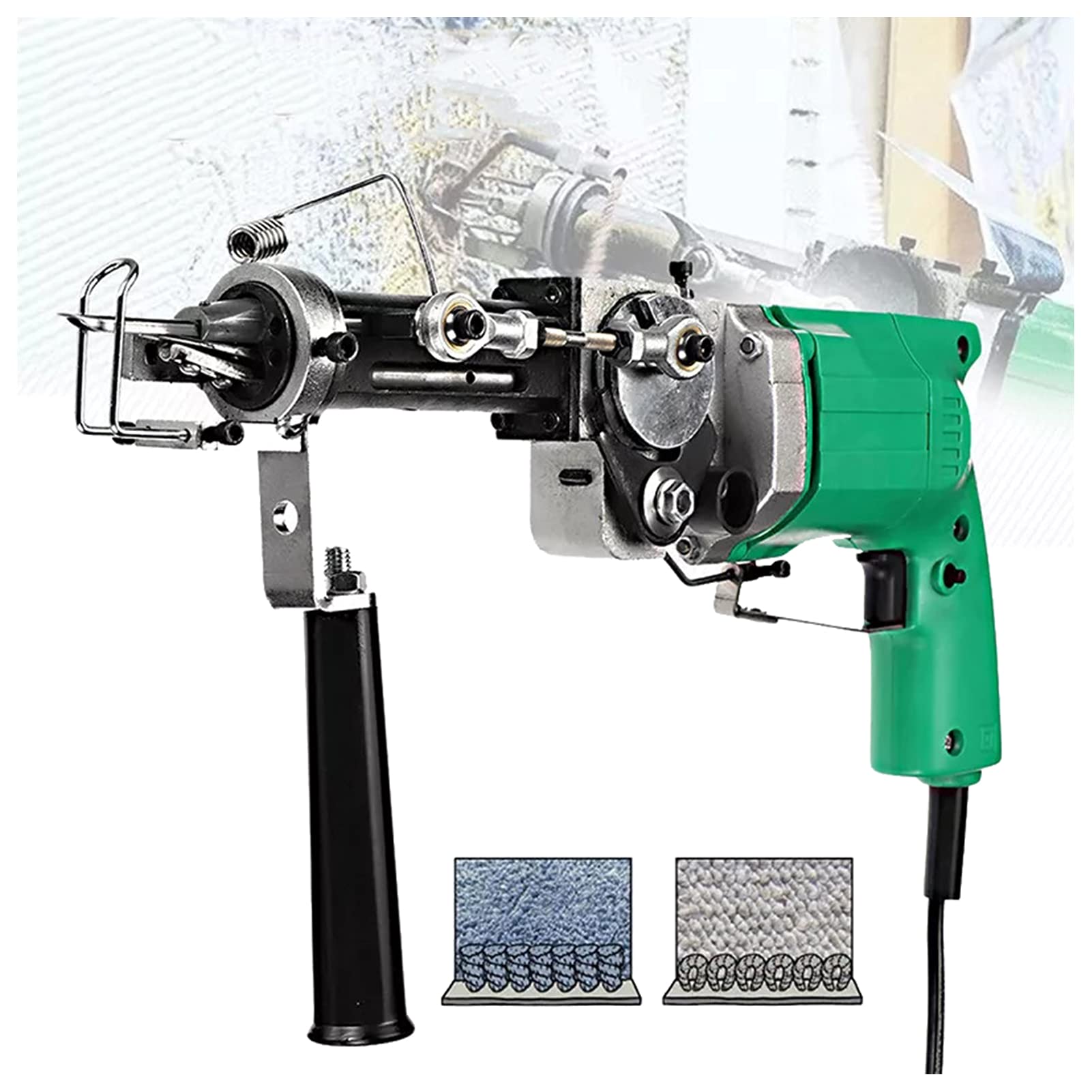 Electric Carpet Tufting Gun 2 In1 Electric Manual Cut Loop | Desertcart ...