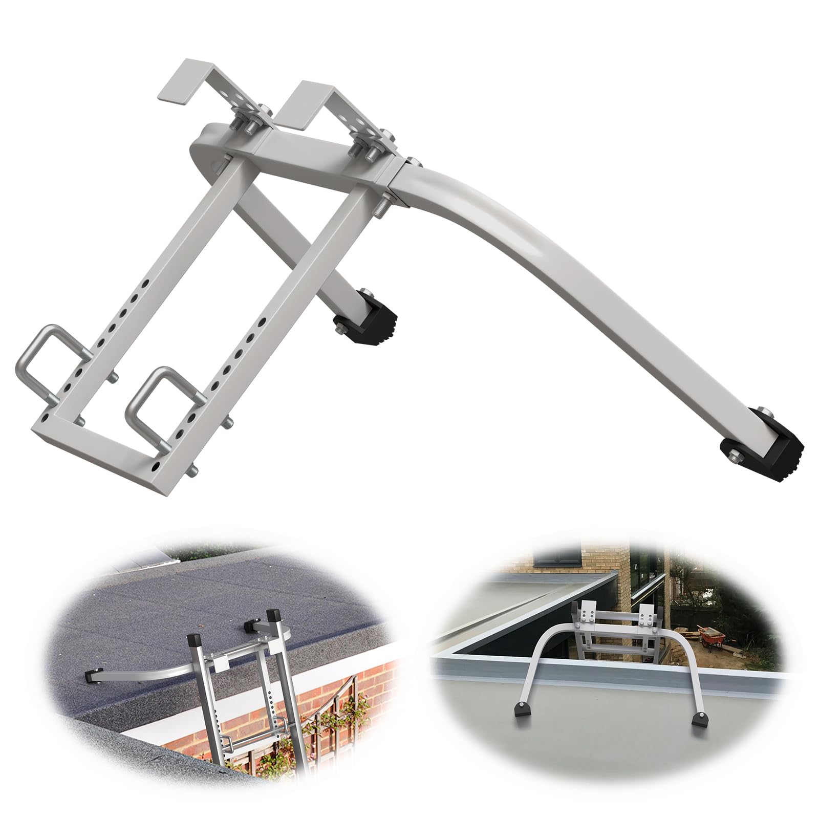 VEVOR - Ladder Stabilizer 2 In. 1-Extension Wall Ladder Standoff Hook ...