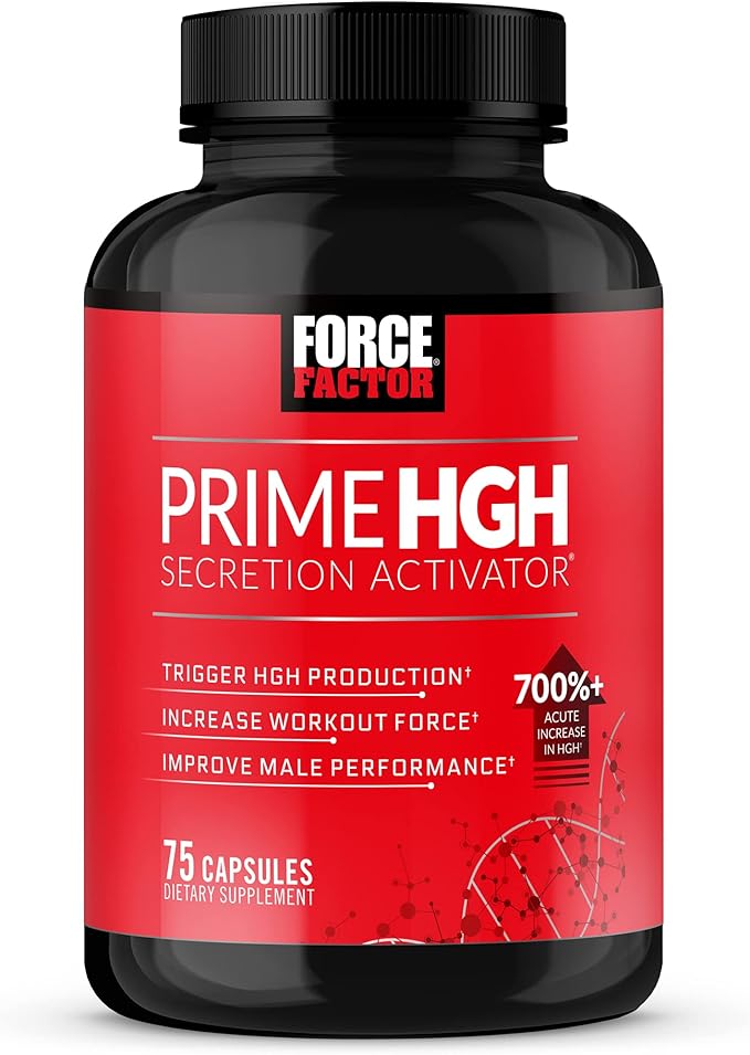 Amazon.com: Force Factor Prime HGH Secretion Activator, HGH Supplement ...