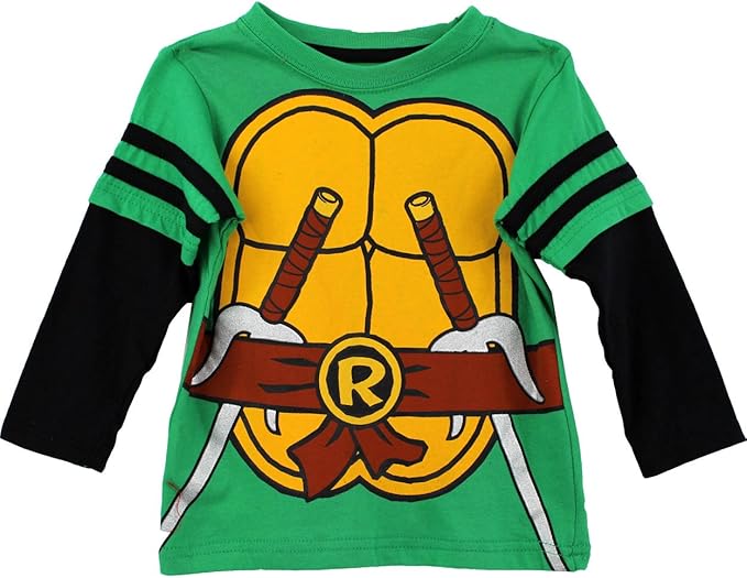 Amazon.com: Nickelodeon Little Boys' Ninja Turtles 1 Piece Shell ...